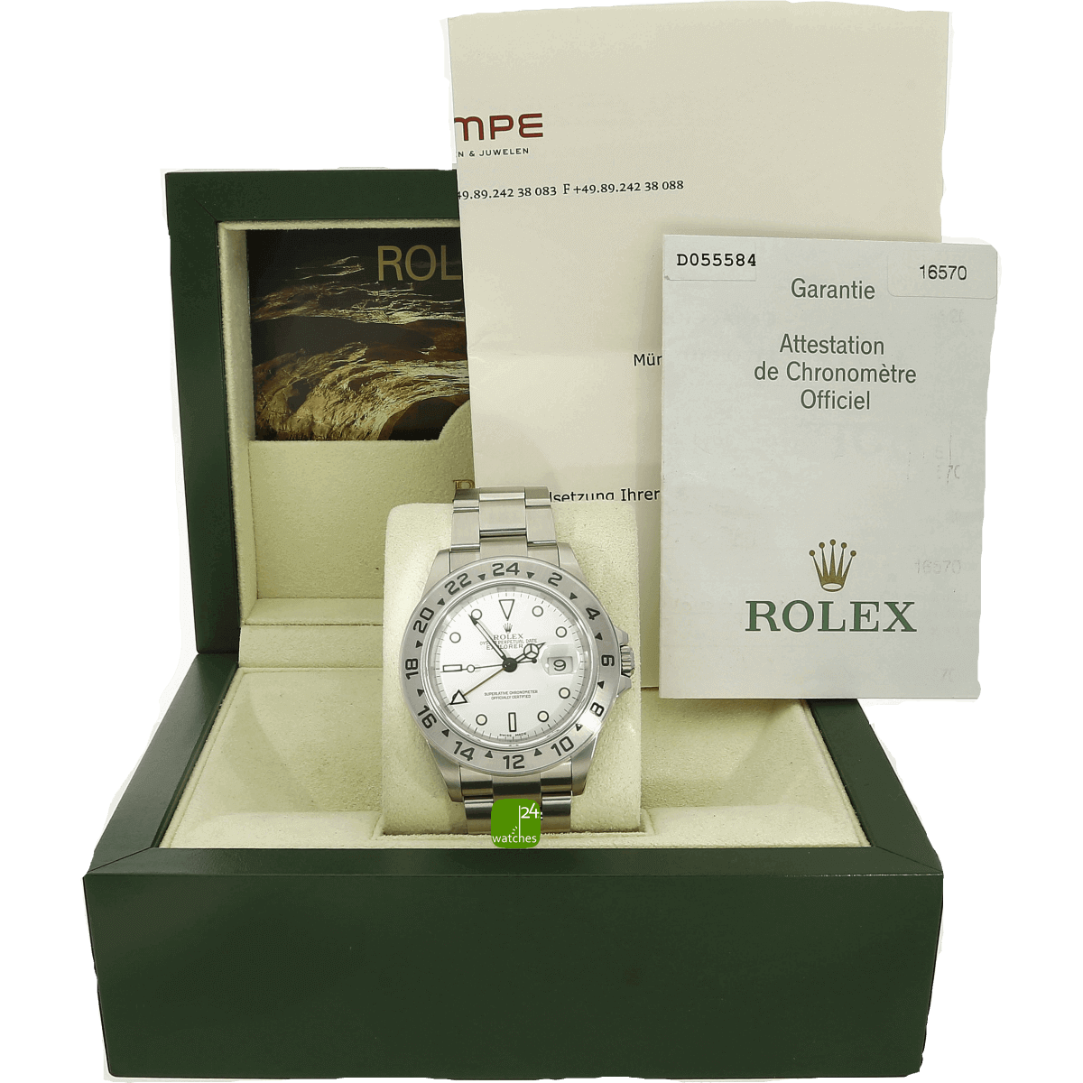 Rolex Explorer II Polar 2008 Ref. 16570 – watches24.com